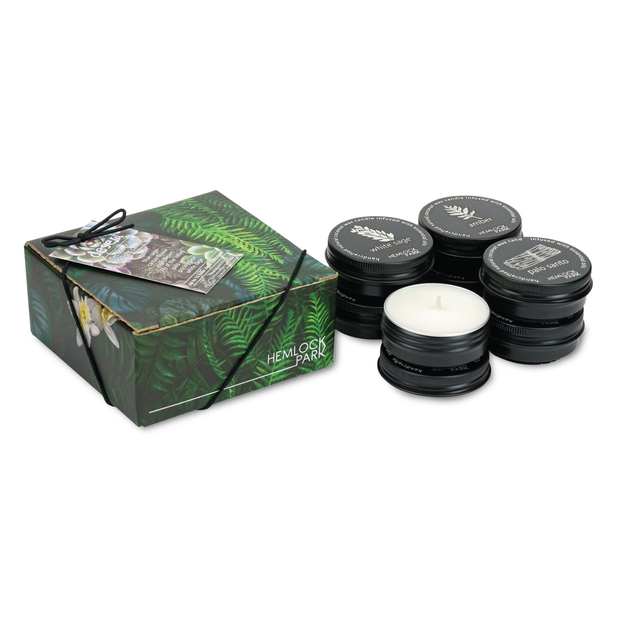 Desert Collection | Travel Size Tea Lights | Set of 8 – Hemlock Park