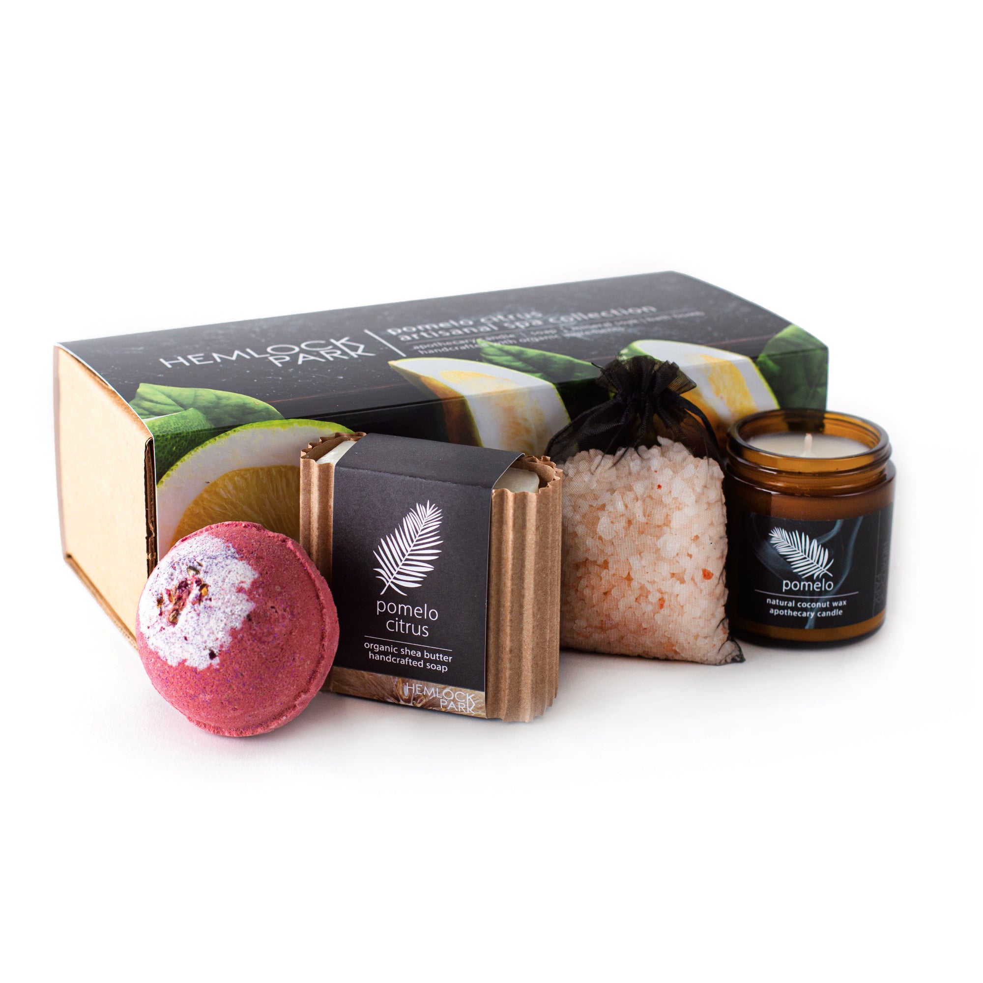 Pomelo Citrus | Artisanal Spa Collection Gift Set – Hemlock Park